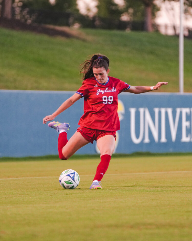 Kansas soccer allows late goal in 2-1 loss to No. 11 Colorado on senior ...